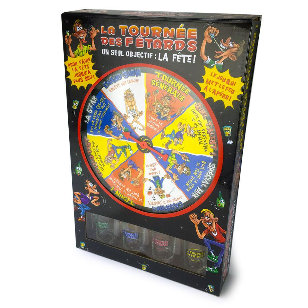 Jeu à boire La tournée des fêtards - 9,95