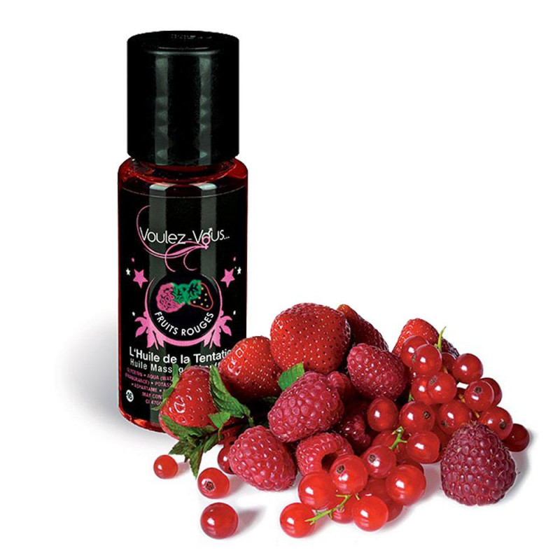 Huile de la tentation Fruits Rouges voulez-vous - 6,90