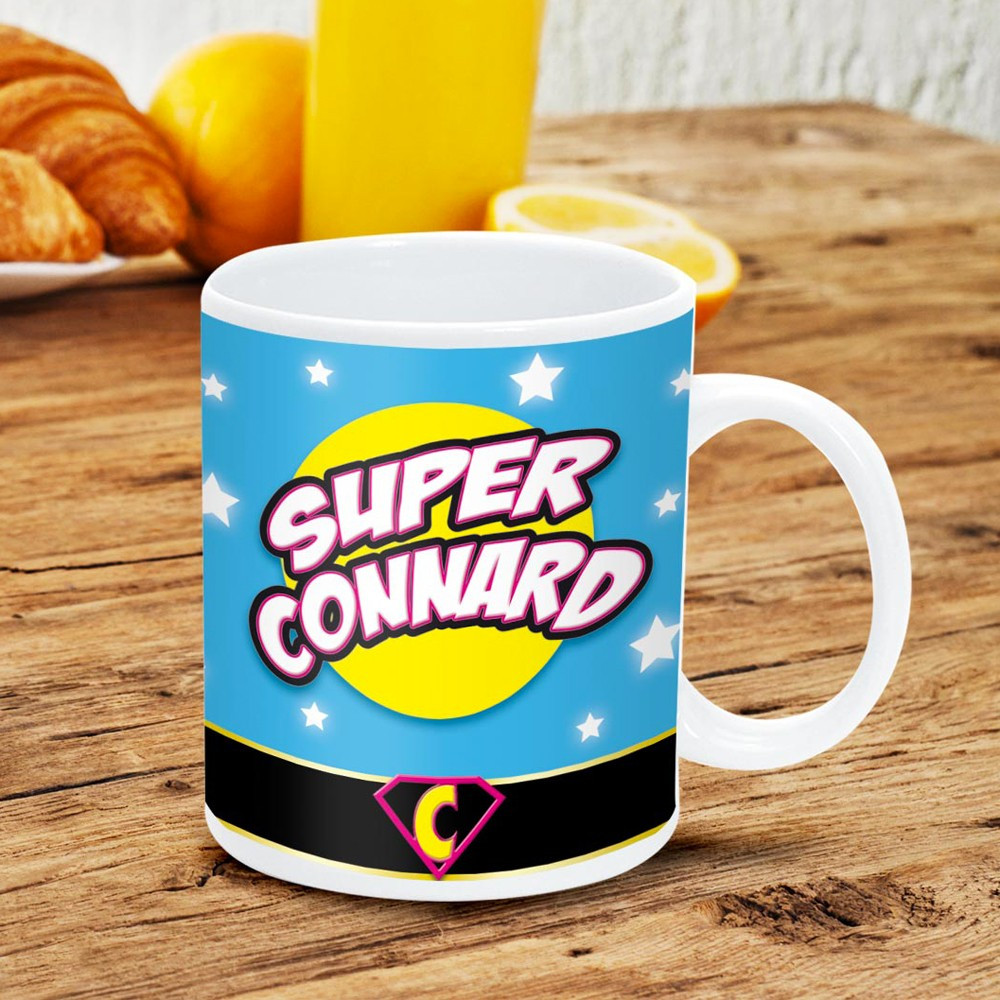 Humour ! offrez un Mug Super Connard - 6,95