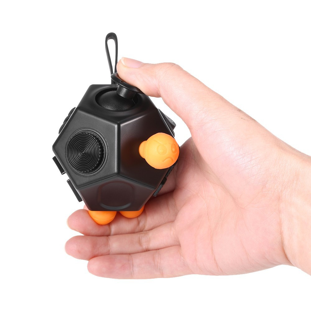 Stress ? Fidget cube 12 faces, gadget anti-stress - 17,52