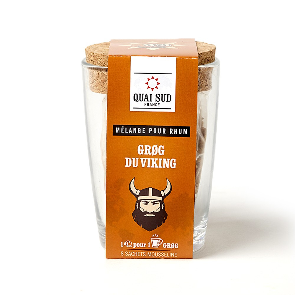 Se réchauffer : Grog du viking, tasse et infusettes - 8,72