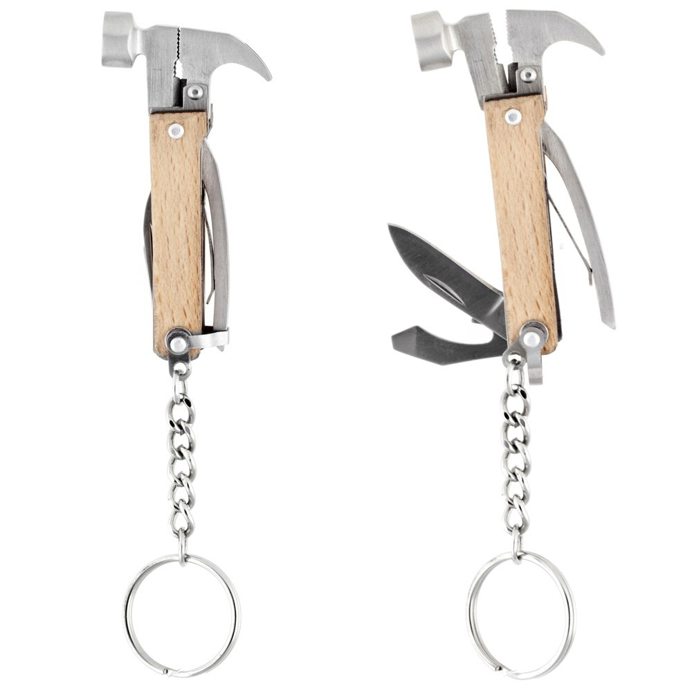 gadget pratique : Porte-clés Marteau multifonction - 12,00