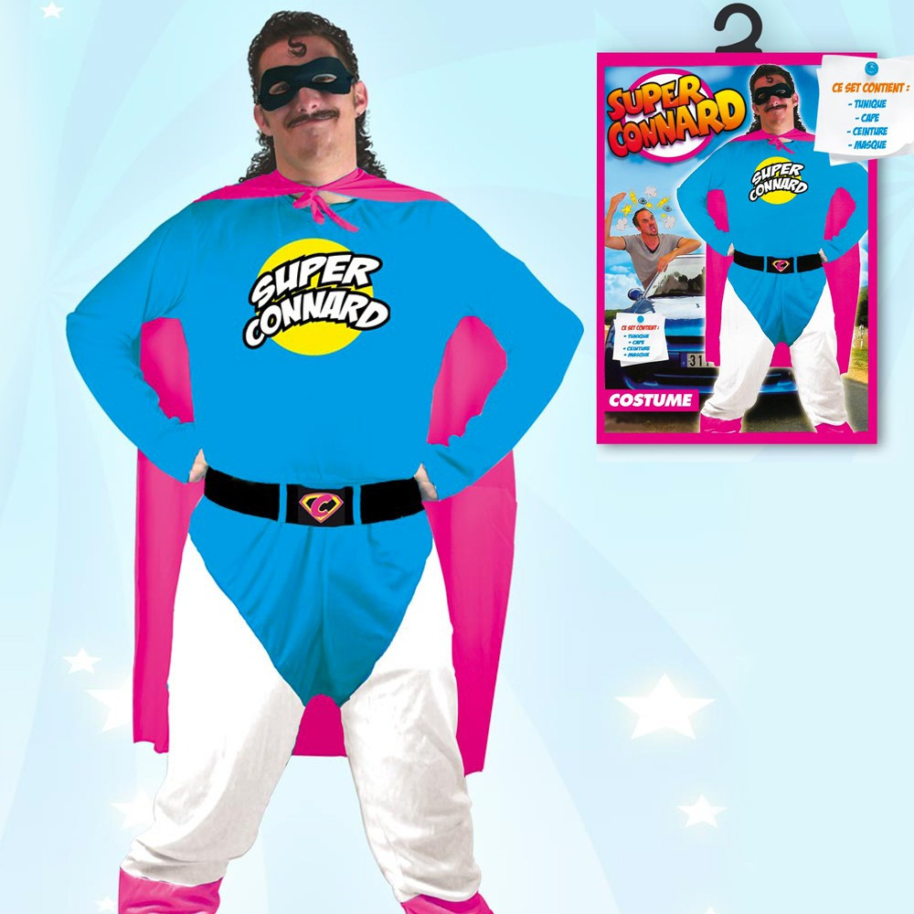 Déguisement déjanté : Déguisement Super Connard - 34,95