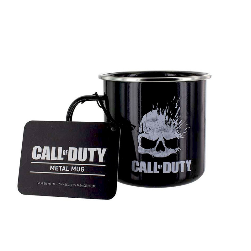 Cadeau gamer, Mug métal Call Of Duty - 10,95