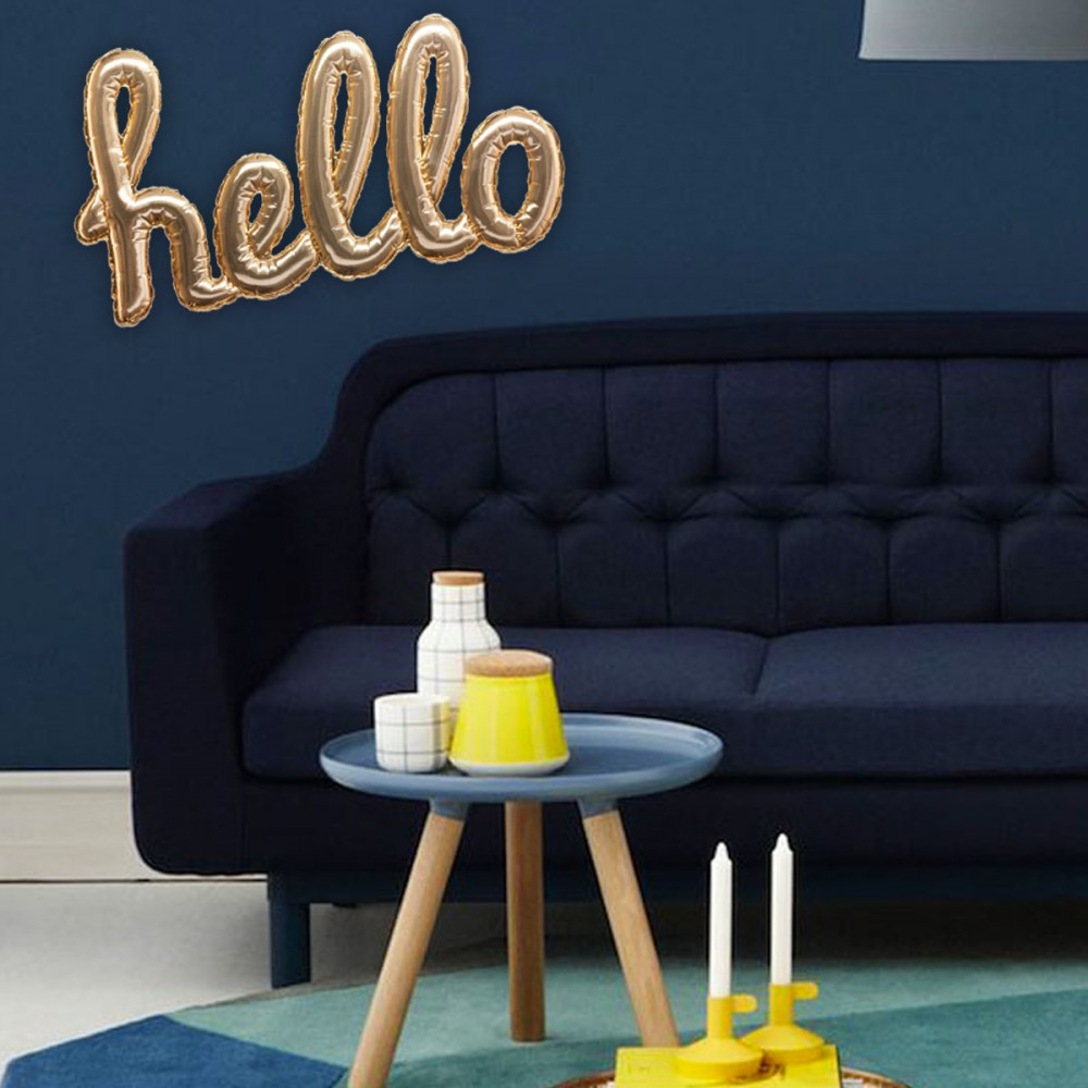 Sticker ballon Hello 3D - 6,50