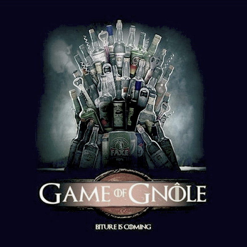 T-shirt humoristique Game of gnole XL - 7,48