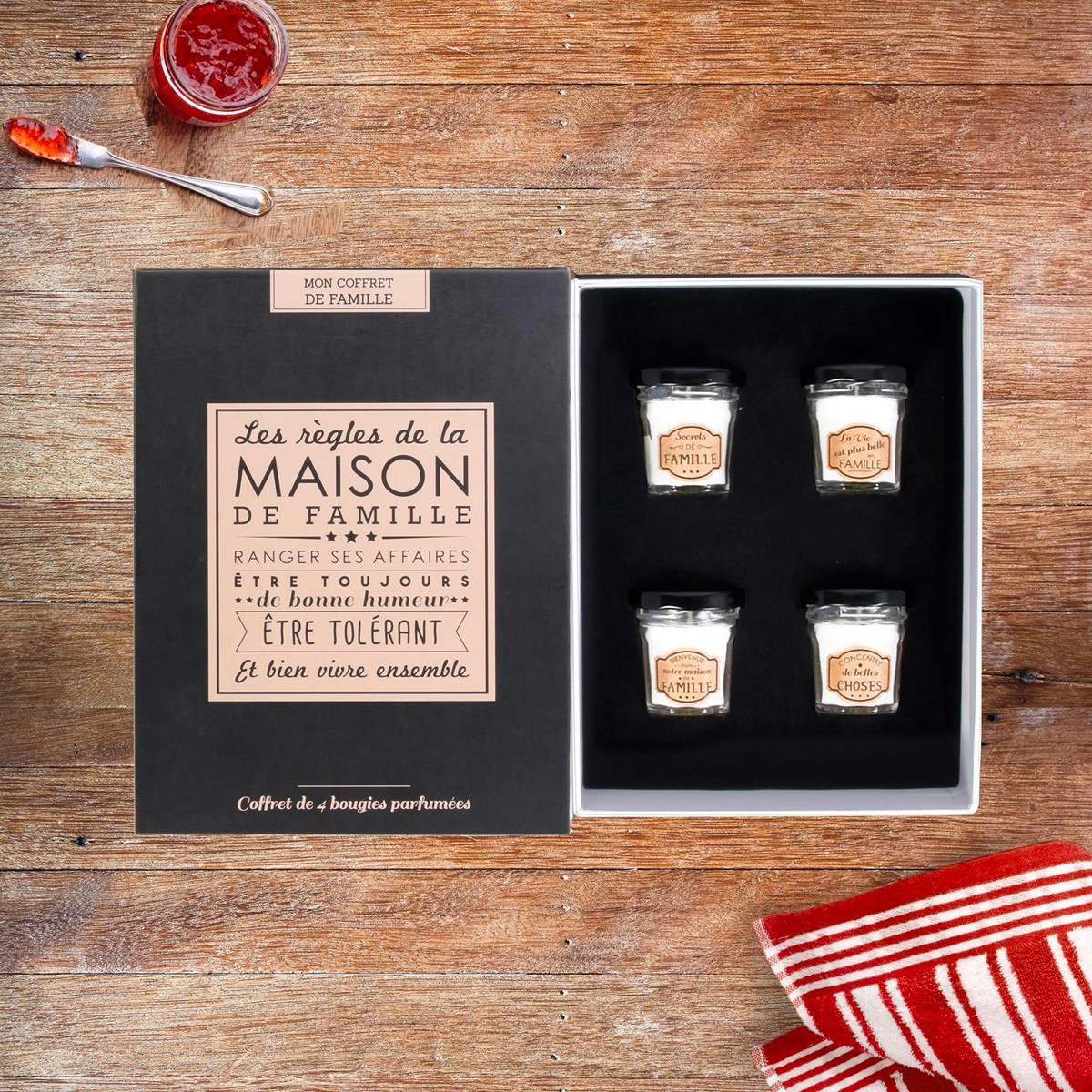 Coffret bougies Maison de famille - 10,76