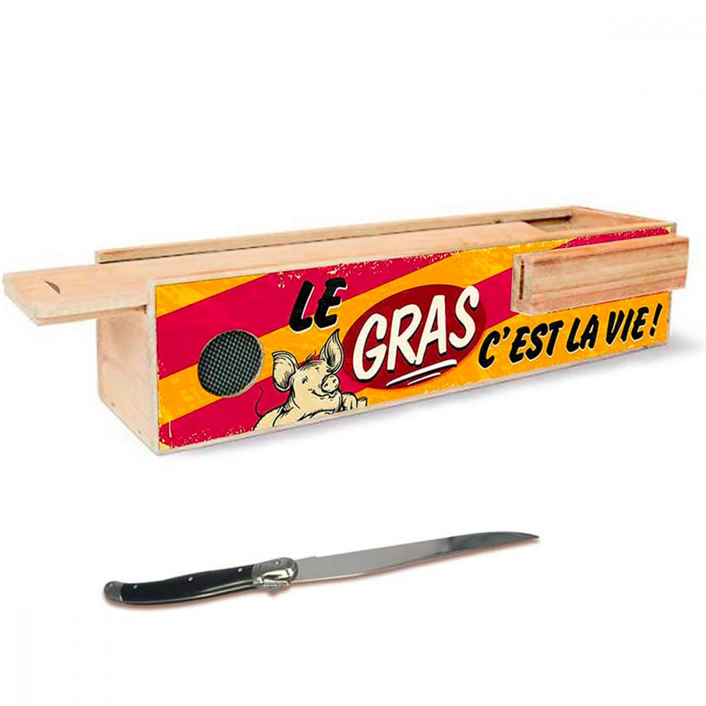 Cave à saucisson Le gras c'est la vie - 16,90