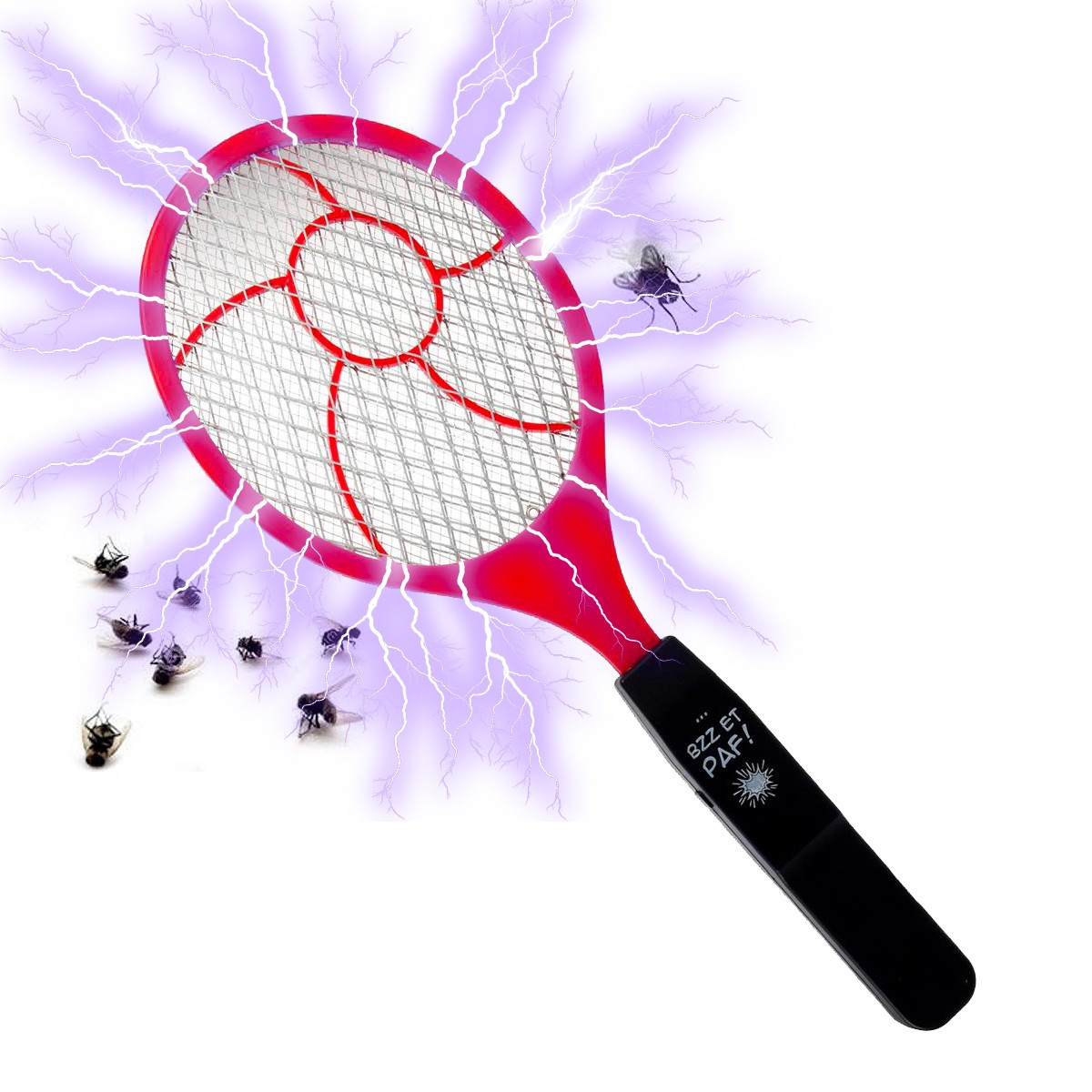 Raquette anti moustiques Shock Bug Zapper - 5,99