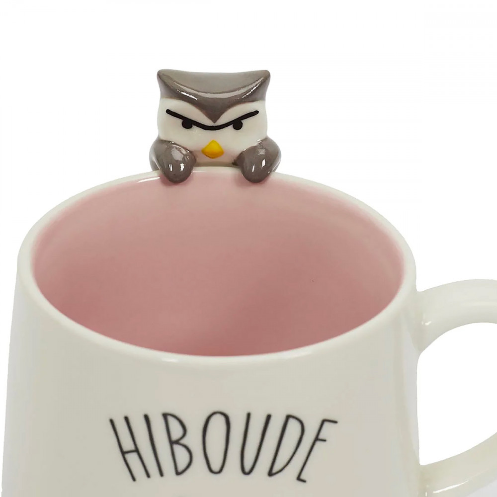 Mug Animaux Hiboude - Le remède anti-grogne du matin ! - 13,90