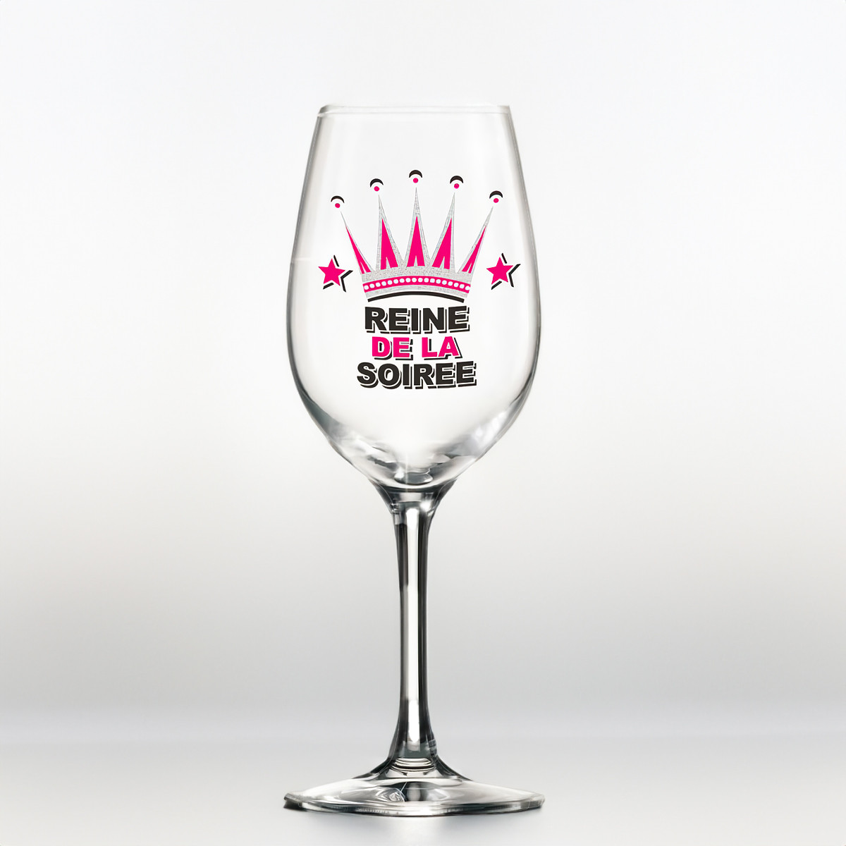 Verre Géant Reine de la Soirée - Pour celles qui savent prendre de la ...