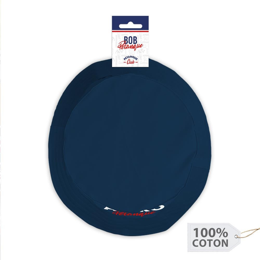 Bob "Apéro pétanque" bleu - 9,95