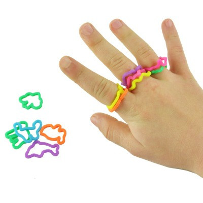 Bagues élastiques à mémoire de forme silly rings - 0,39