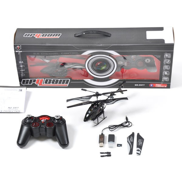 Hélicoptère radiocommandé HELICAM avec Caméra embarquée Spy Cam - 69,99