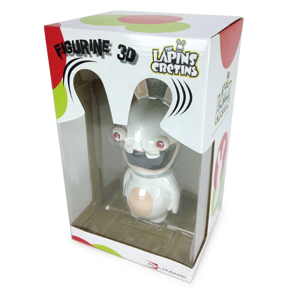 Statuette en résine Lapin Crétin cri - 15,99
