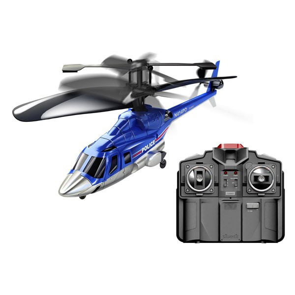 Hélicoptère radiocommandé Bell 222 Police Silverlit - 27,99