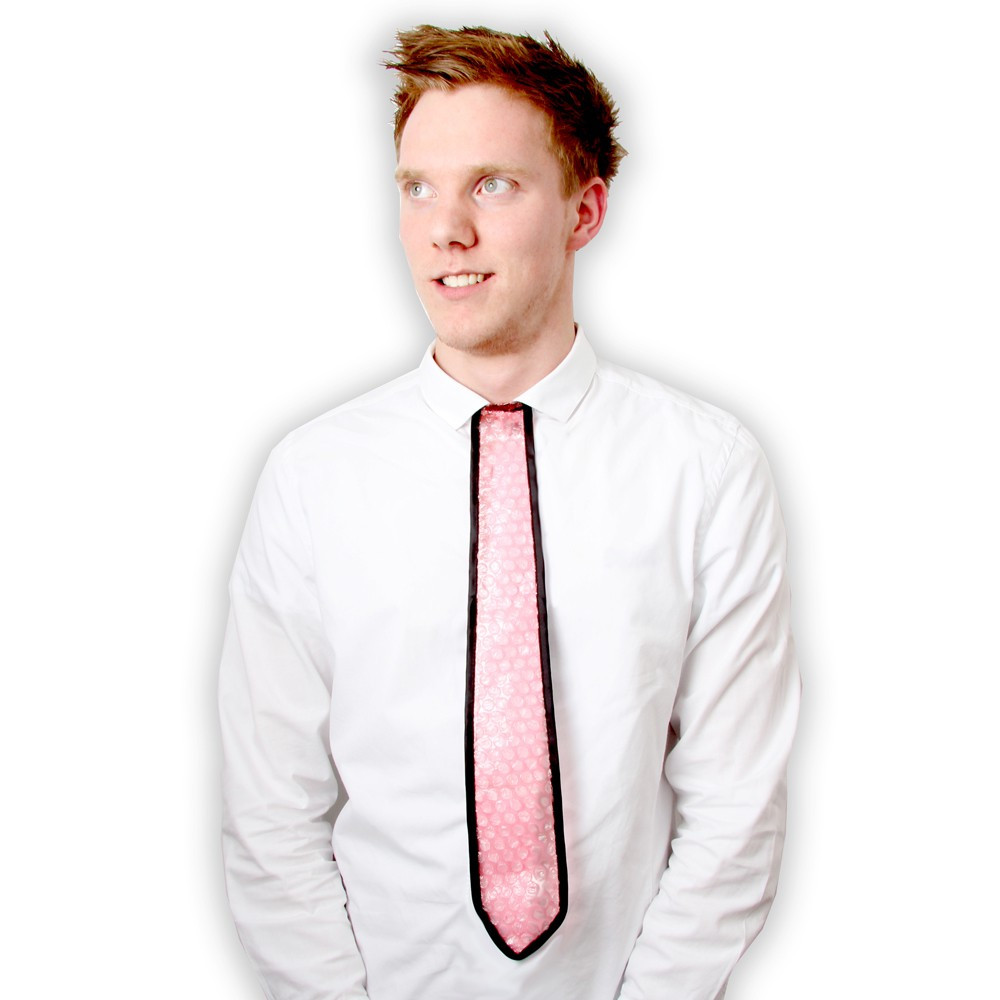 Cravates loufoques en papier bulles - 5,57