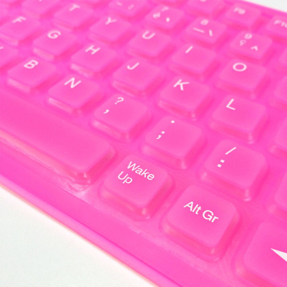 Clavier flexible en silicone - 10,99