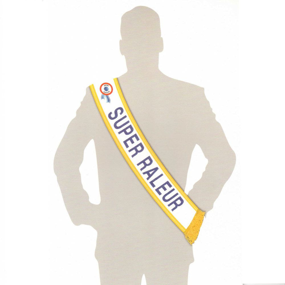 Cadeau anniversaire, Echarpe Super Râleur - 8,50