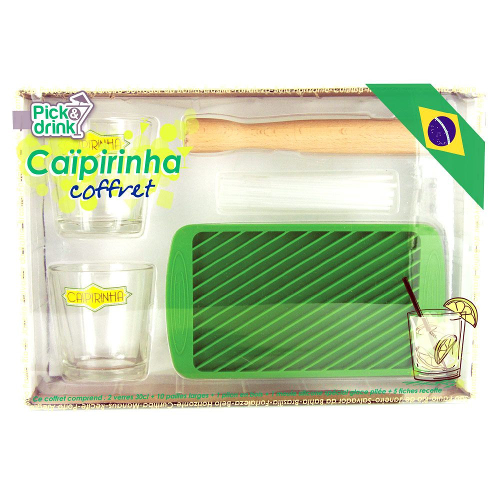 kit cocktail, Coffret Caïpirinha - 18,95