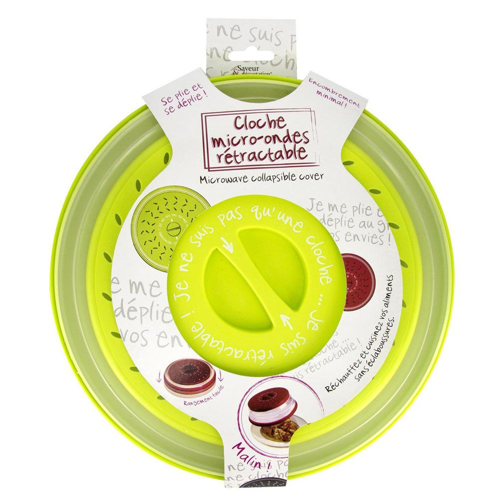 Cloche micro-ondes rétractable - 4,95