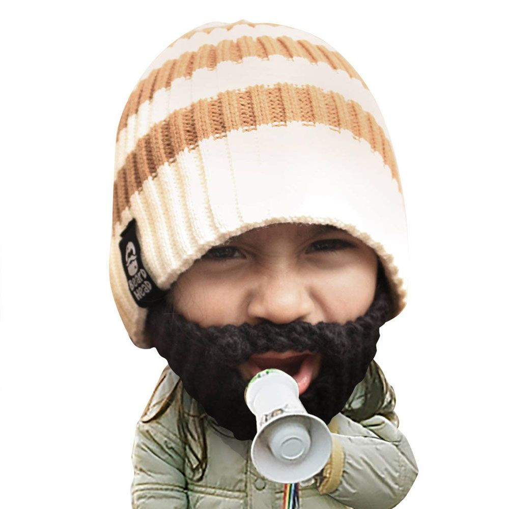 Bonnet enfant rigolo : Bonnet barbe enfant - 22,90